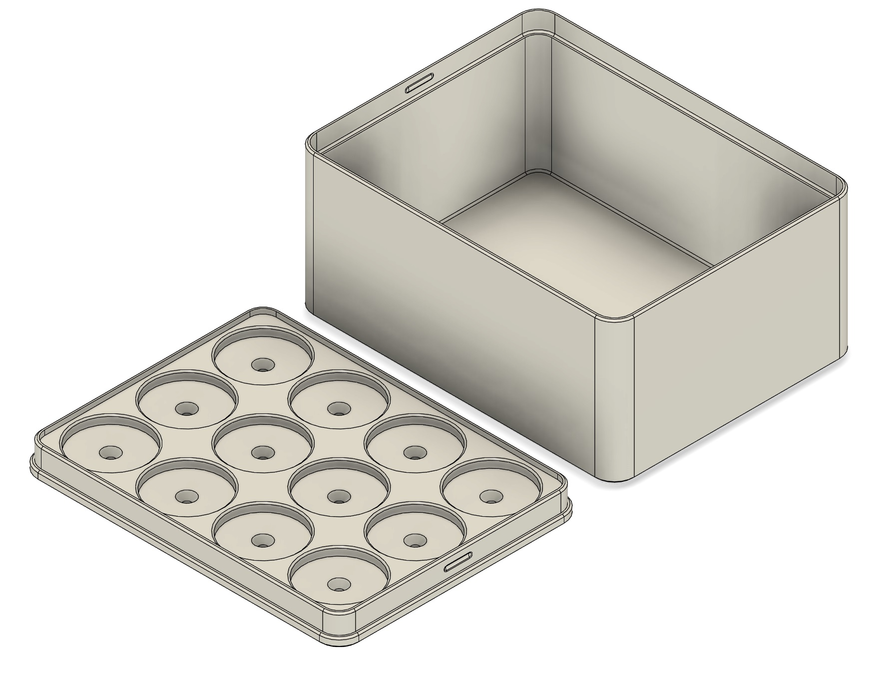 A box for tabletop miniatures by tvym | Download free STL model ...