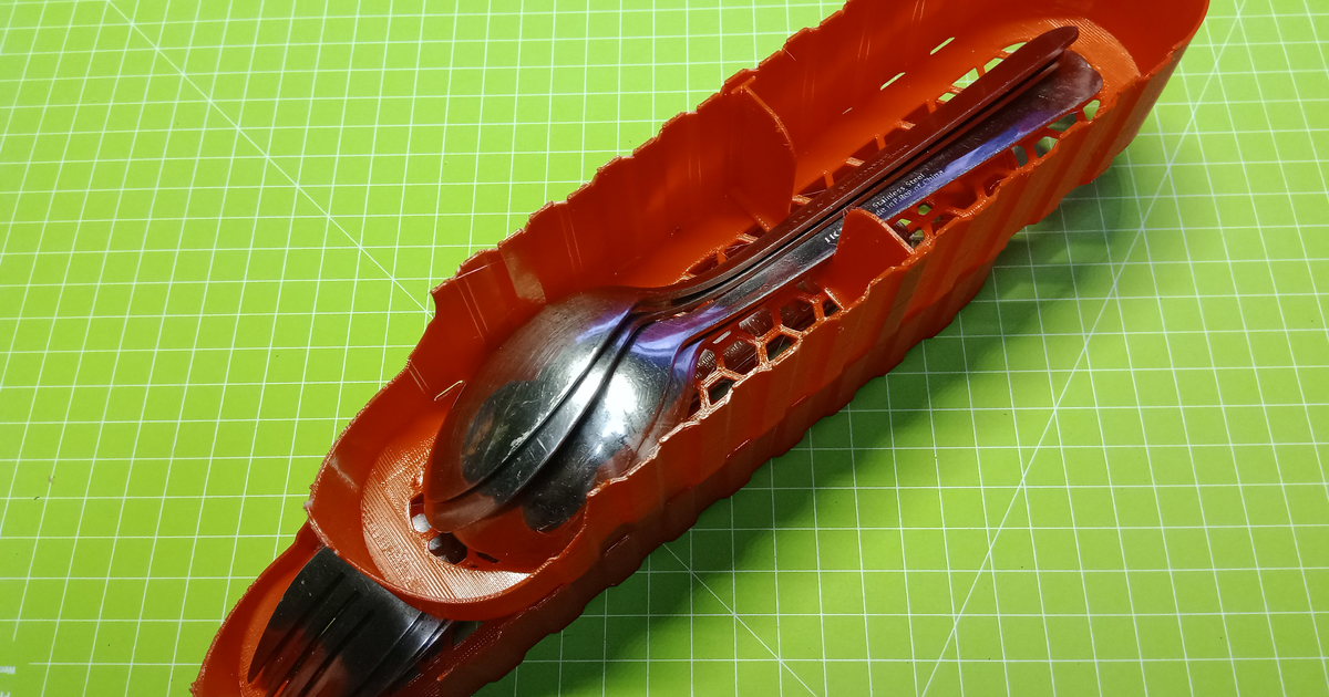 Stackable cutlery tray by horrovac | Download free STL model ...