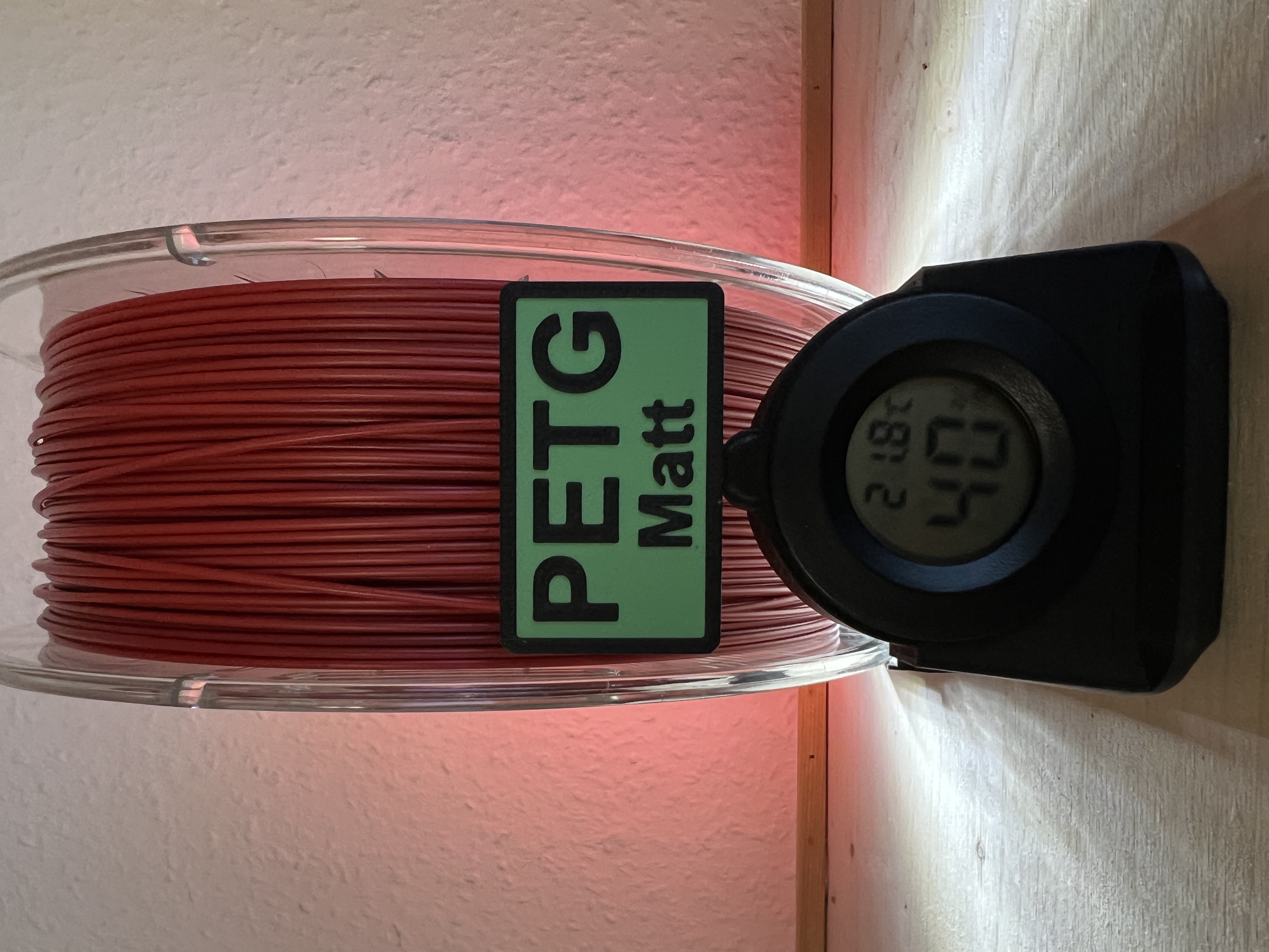 Spool and Dessiccant holder including Filament label - Cerealbox ...