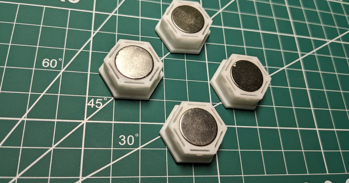 HSW magnet mount - 15mm magnet by Ethan Matthews | Download free STL ...