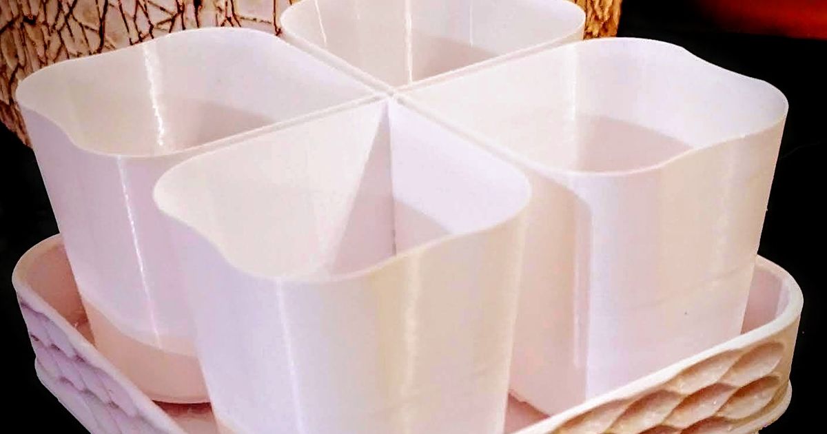 Seed Starter and Tray in Vase Mode: A Fast and Easy 3D Print for ...