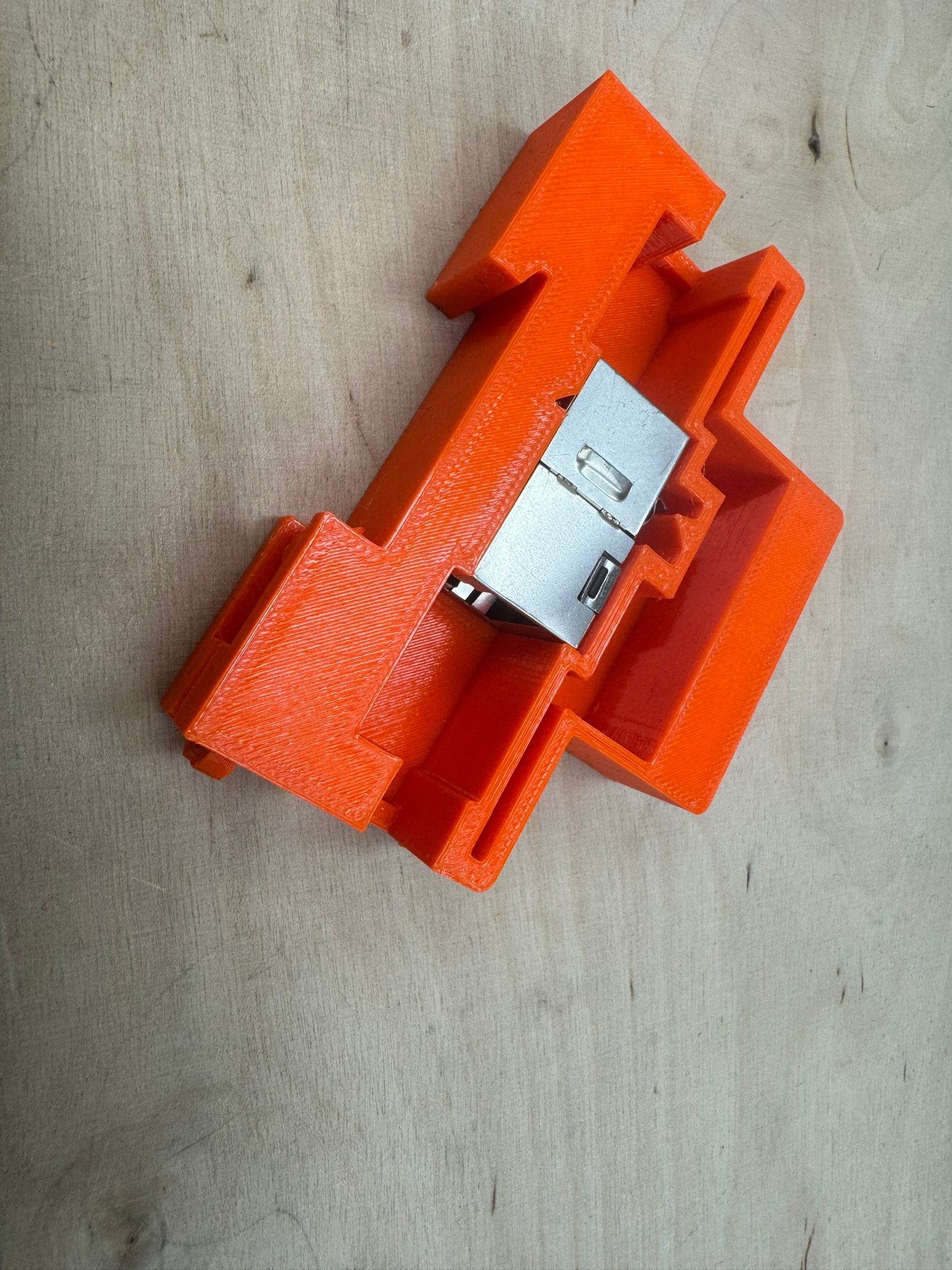 Din Rail RJ45 junction box by gianrisa | Download free STL model ...