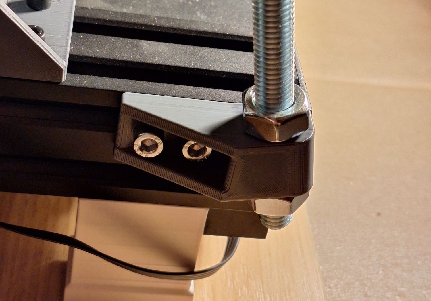 Ender 3 v2 frame brace by Peter | Download free STL model | Printables.com