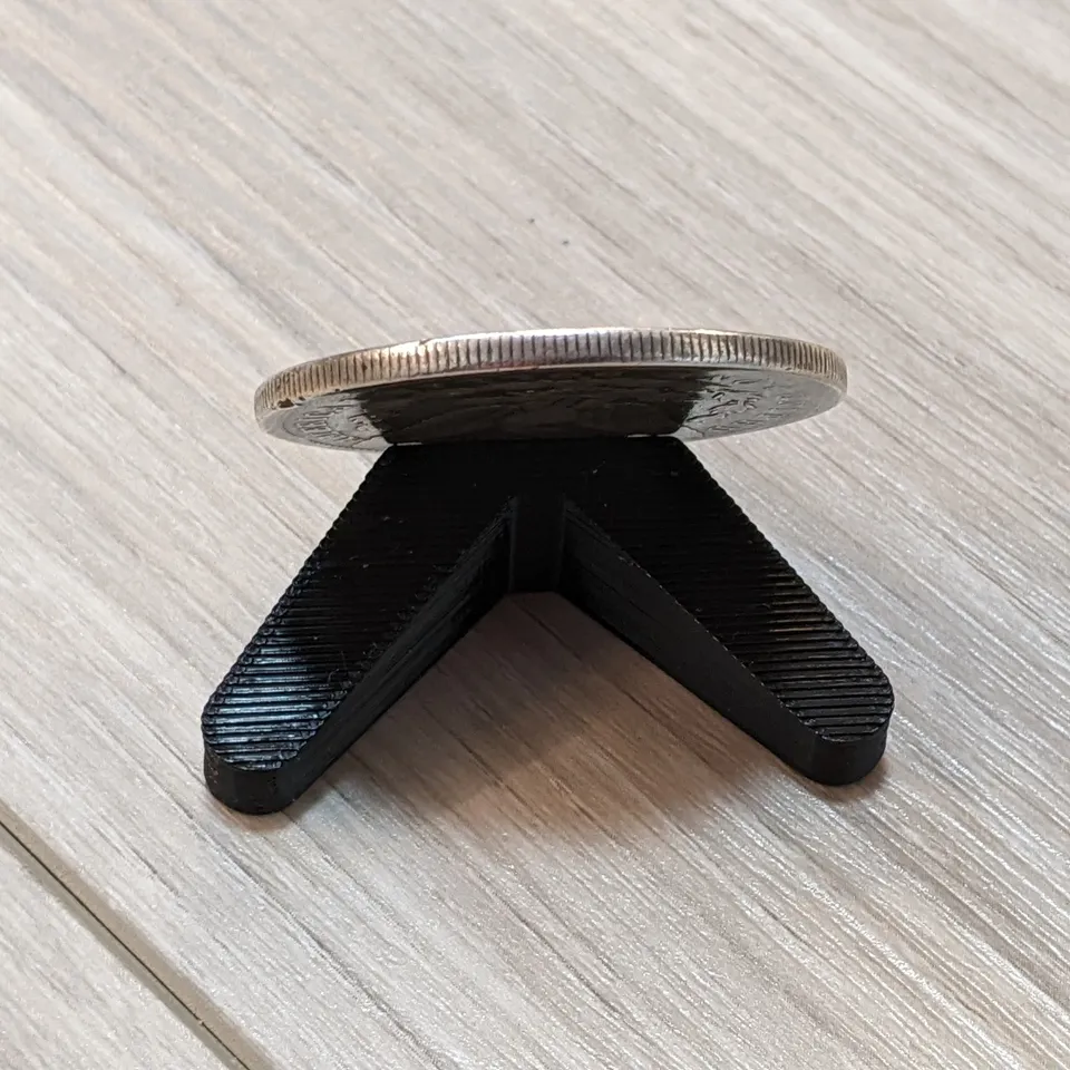 Challenge Coin Stand/Holder by McMaker3D | Download free STL model ...