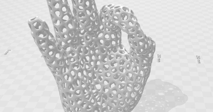 Voronoi Circle Game Hand by melzein | Download free STL model ...