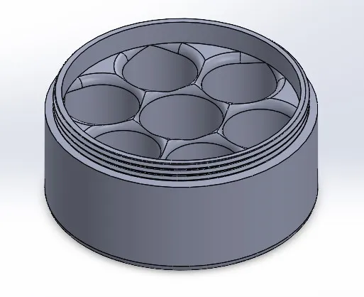 Threaded Dice Box by Dimbulb | Download free STL model | Printables.com