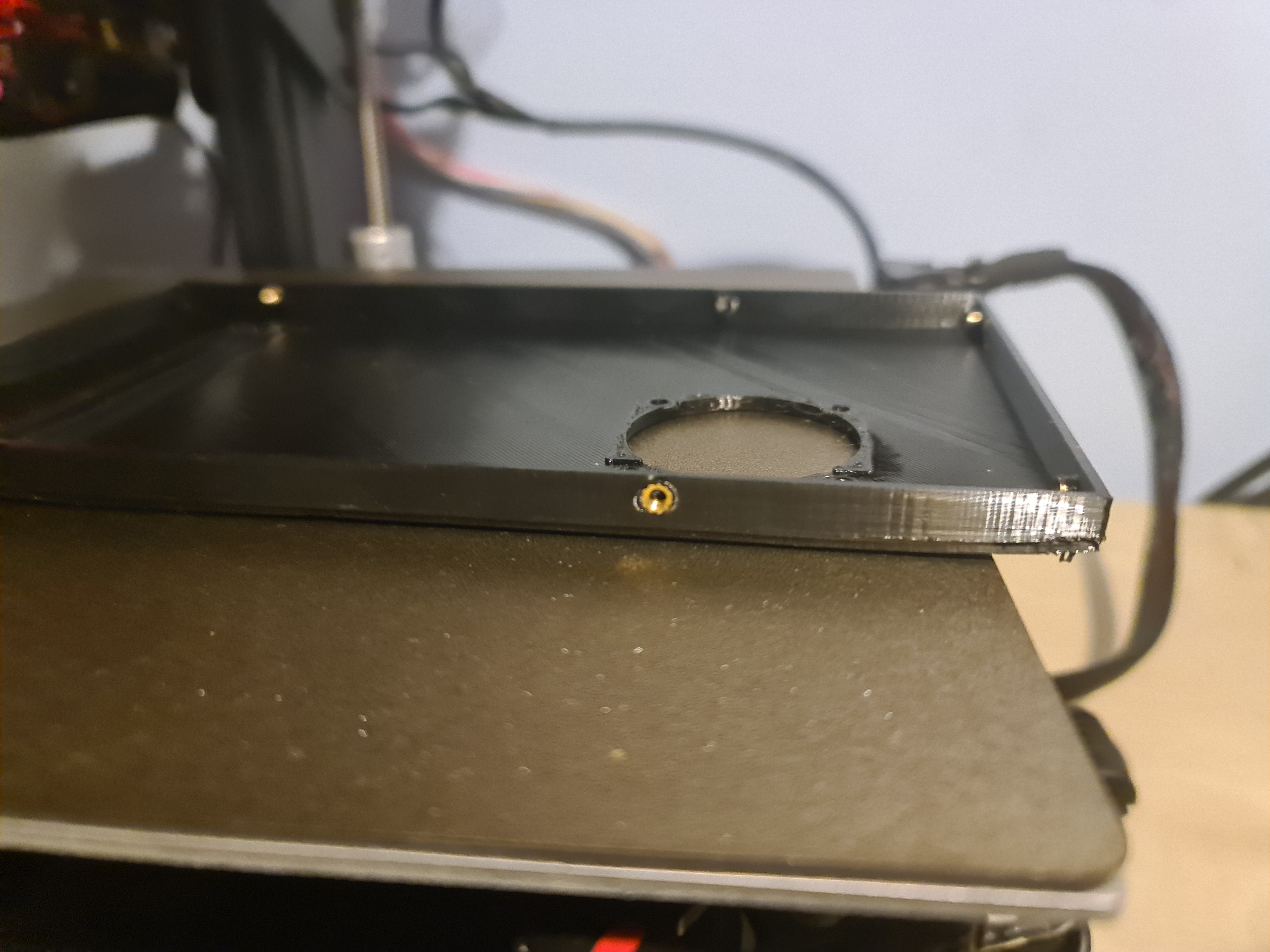 Ender3 PSU Cover for 40mm Noctua (24v) fan. by lgcproductions ...