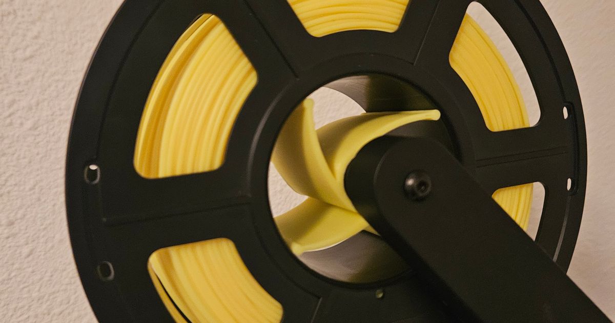 Filament Spool Adapter / Adaptateur de bobine by AladoW | Download free ...