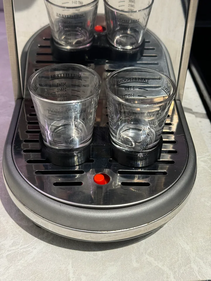 Espresso Shot Glass Holder by Landon Beck | Download free STL model | Printables.com