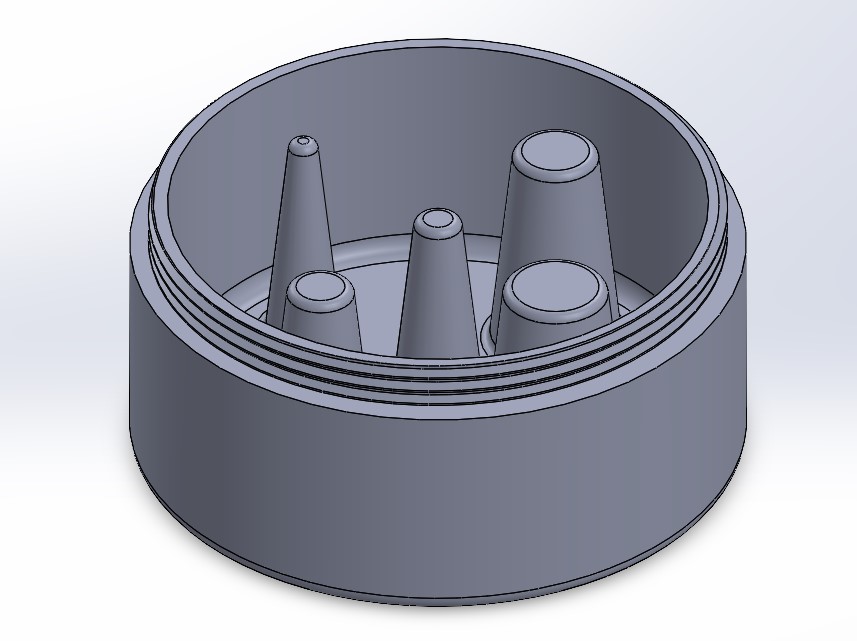 Travel Box for Rings, with Threaded lid by Dimbulb | Download free STL ...