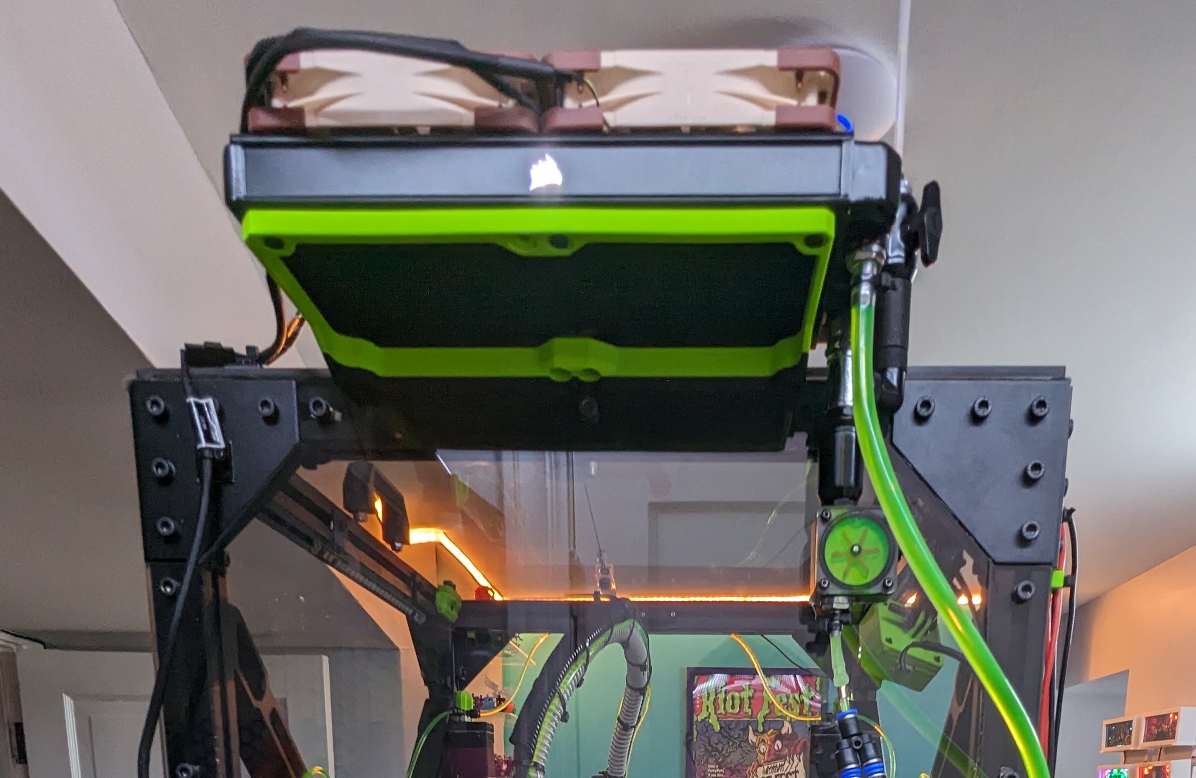 240mm Water-Cooling Radiator Bracket for 2020/3030 Extrusions by ...