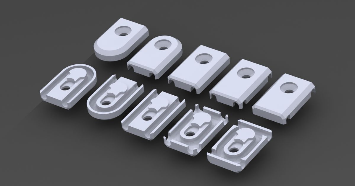 Keymod Cable Guide by QwermMakes | Download free STL model | Printables.com