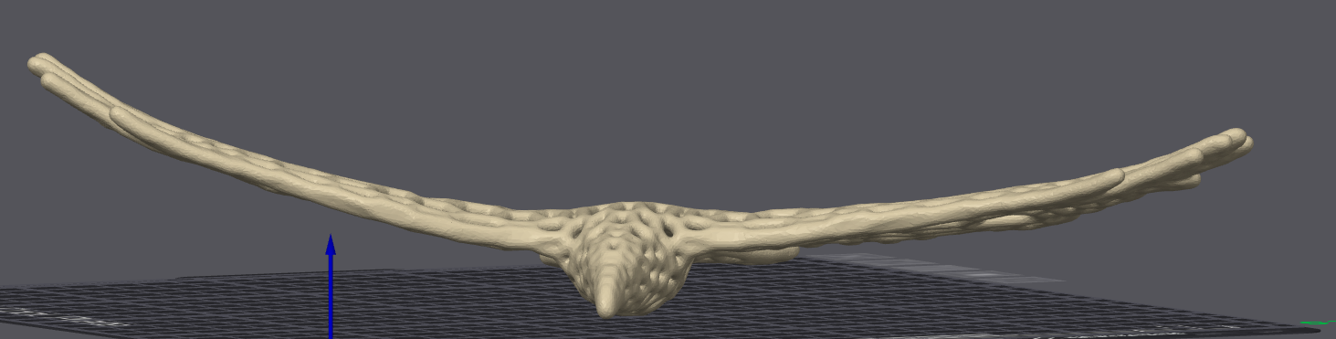 Voroni Flying Raven by Tyler Cramer | Download free STL model ...