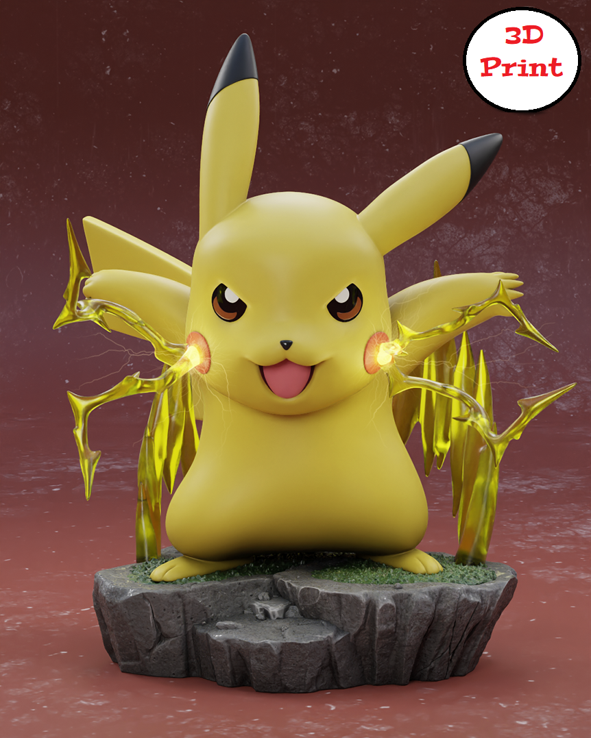 Electric Pikachiu by Prody | Download free STL model | Printables.com