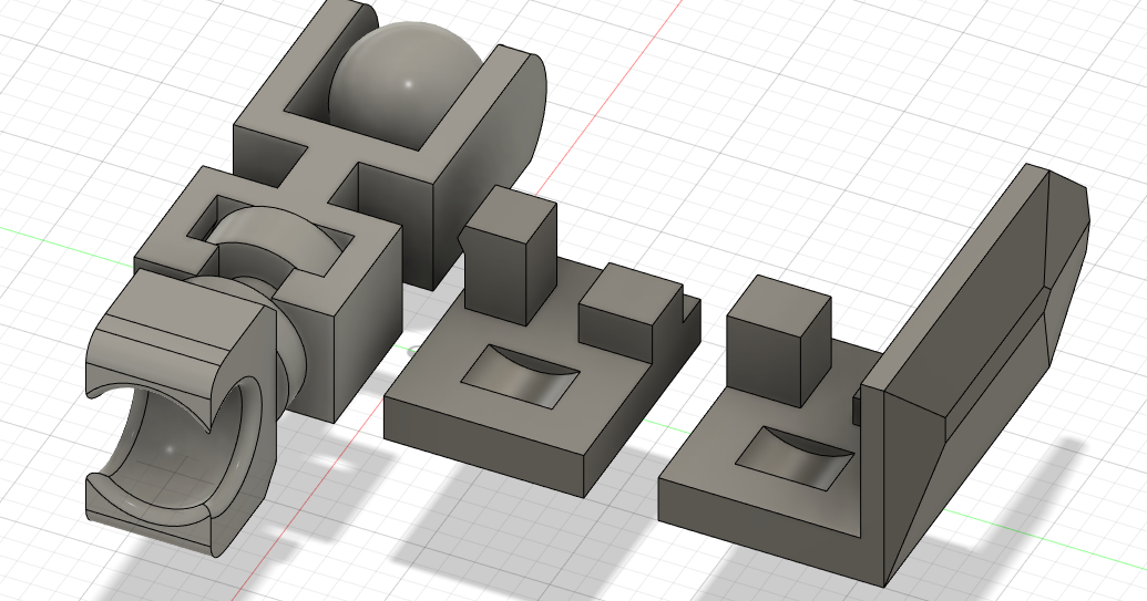 Modified Shoulder and Hip Joints for GYRO 7 by Reque114 | Download free ...