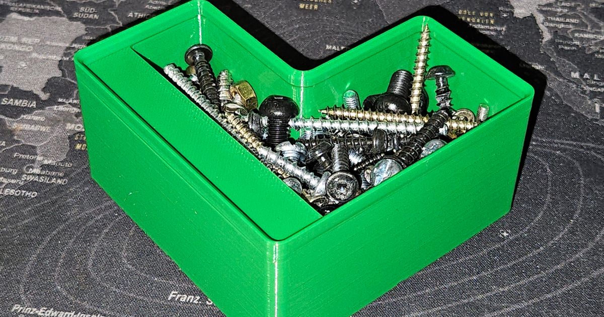 Gridfinity 2x2 L Bins Label by Oachkatzl | Download free STL model | Printables.com