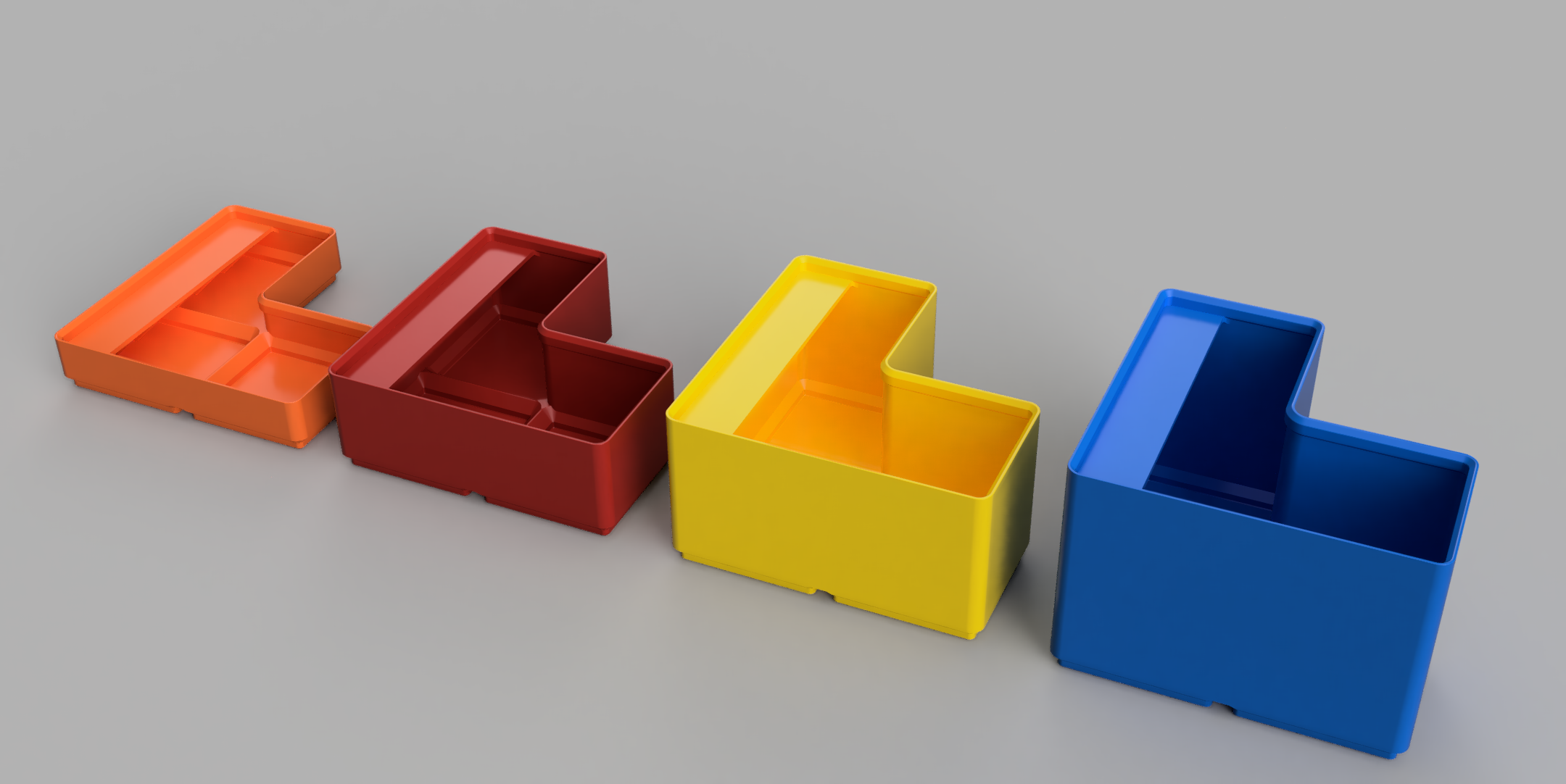 Gridfinity 2x2 L Bins Label by Oachkatzl | Download free STL model ...