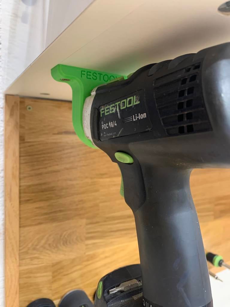 Holder for 42 mm festool drills. by Kerndrup | Download free STL model ...