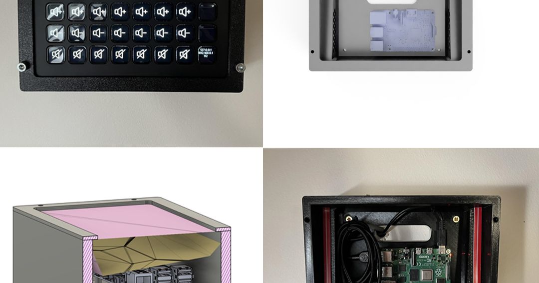 Streamdeck XL + Raspberry Pi Wall mount Enclosure by Wivry | Printables ...