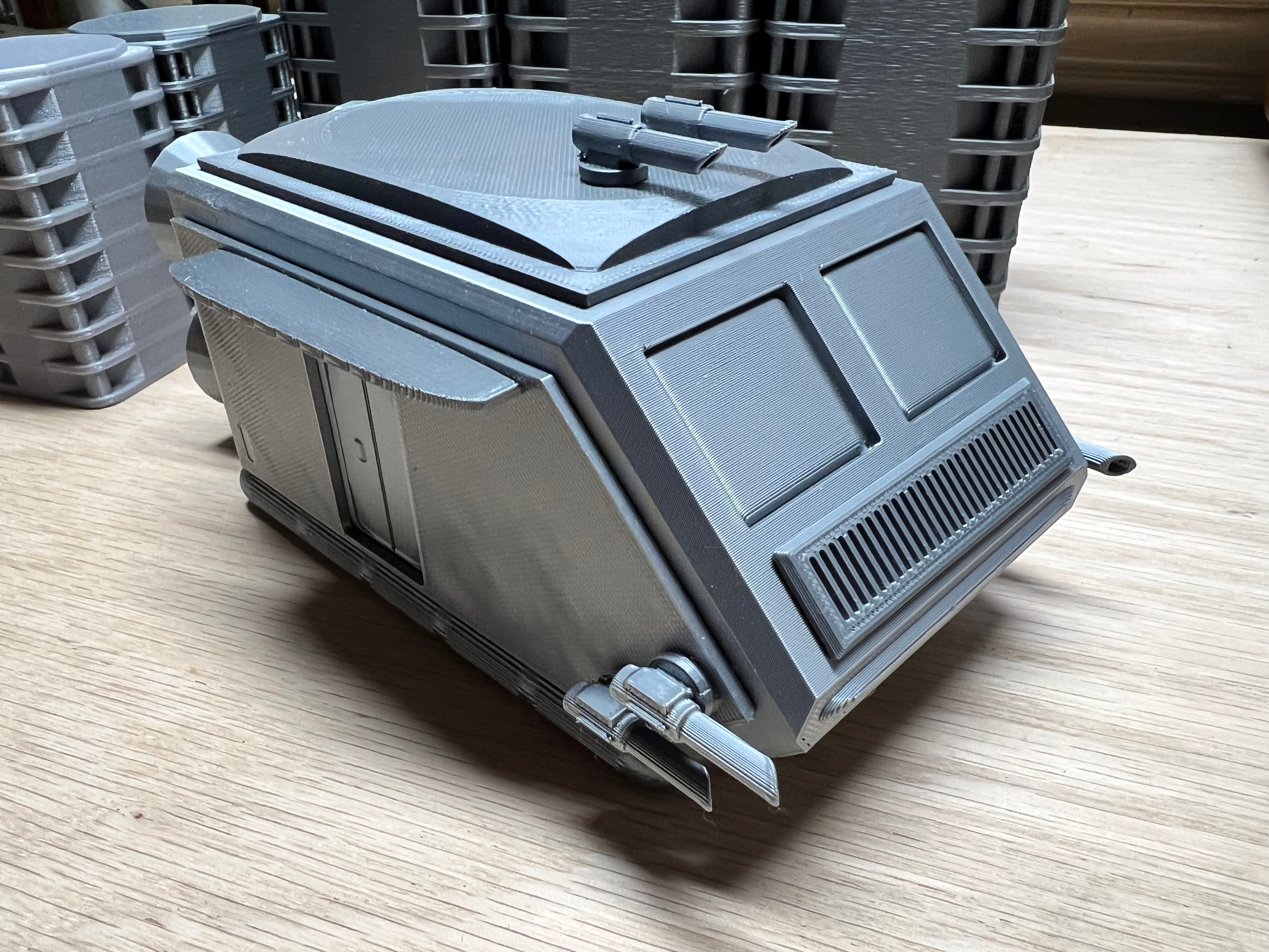 Armoured Transorbital Shuttle by RobertusMaximus | Download free STL ...