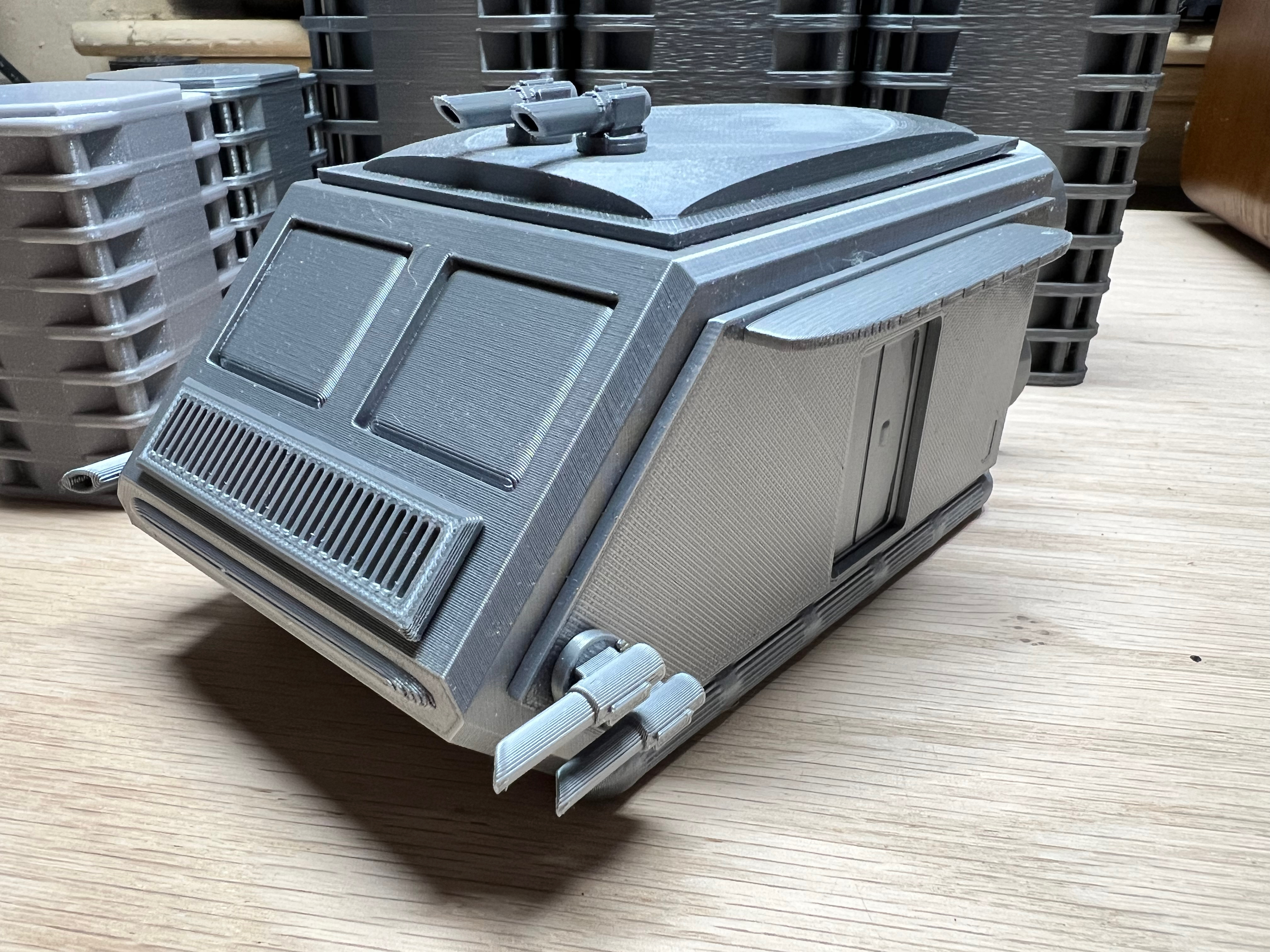 Armoured Transorbital Shuttle by RobertusMaximus | Download free STL ...