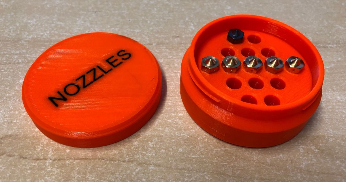 Screwtop Nozzle Container by Olef | Download free STL model ...