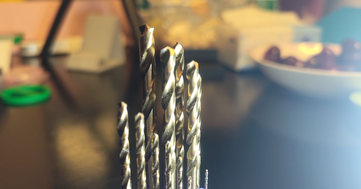 Most Compact Drill Bit Box / Dremel Workstation 220 adaptor by Tom ...