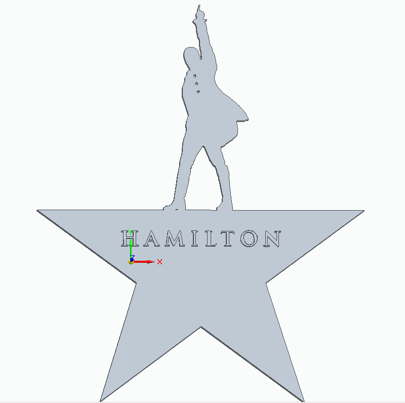 Hamilton logo (precise) by ImKhor | Download free STL model ...