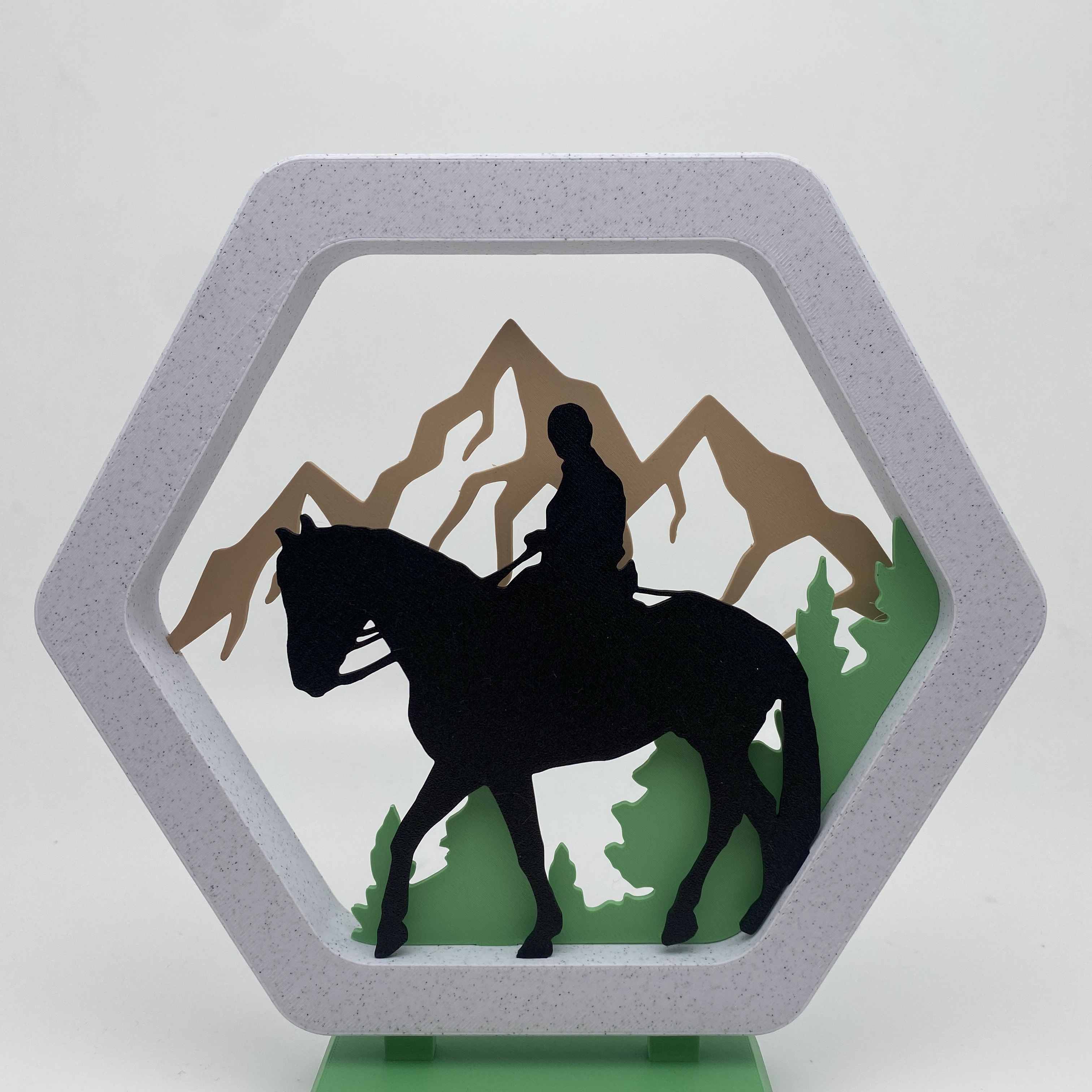 Horseback ride frame by Xav83 | Download free STL model | Printables.com