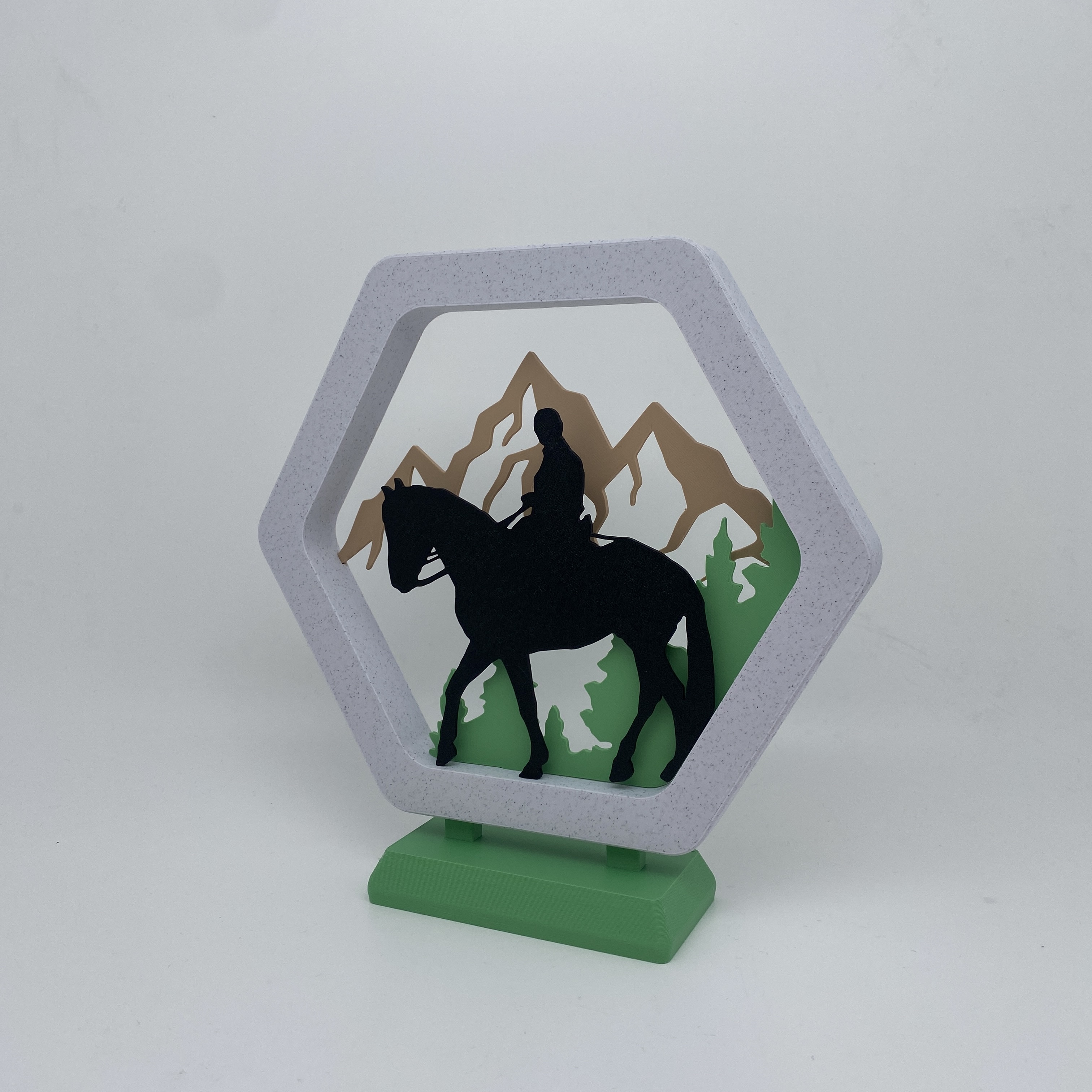 Horseback ride frame by Xav83 | Download free STL model | Printables.com
