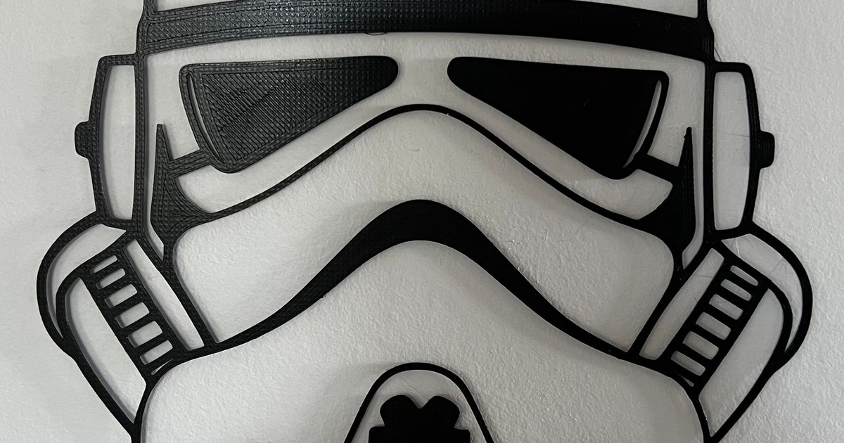 Stormtrooper Wall Art by Ninomalbinho | Download free STL model ...
