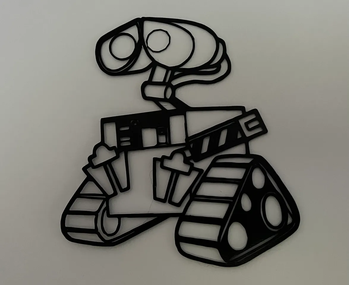 Wall-E Wall Art by Ninomalbinho | Download free STL model | Printables.com