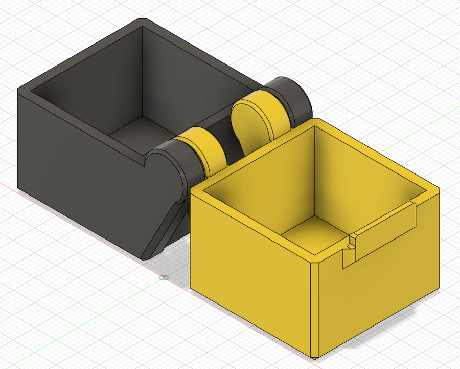Scaleable PiP Box WITHOUT supports (Print-In-Place Box) by MAKERTEAM ...
