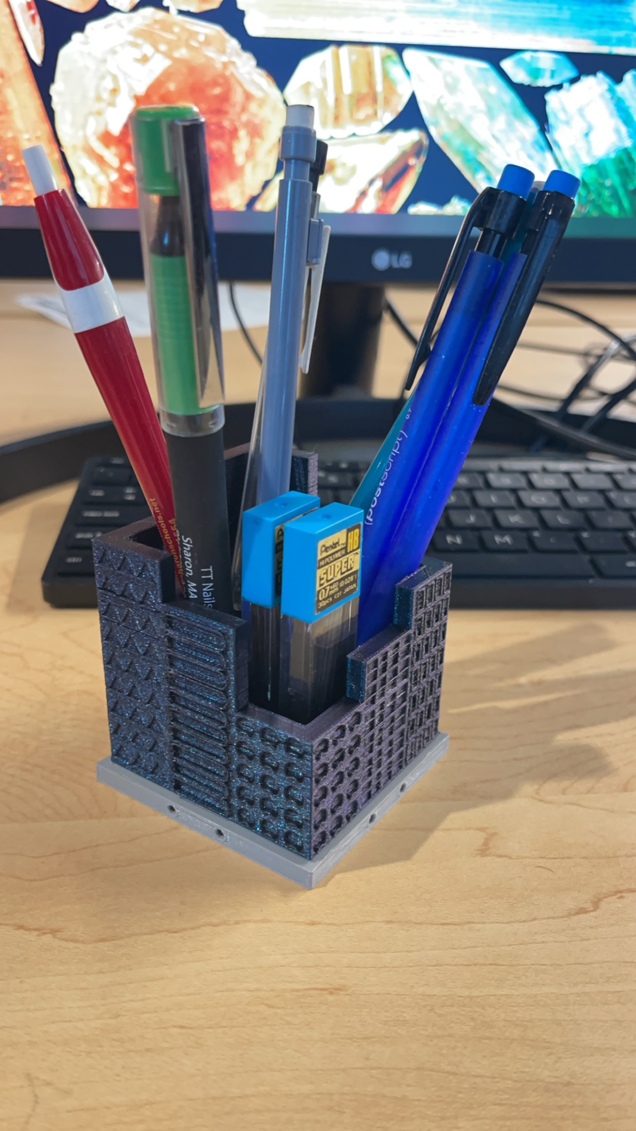 Office Supply Organizer Buildings by Shkeffy | Download free STL model ...