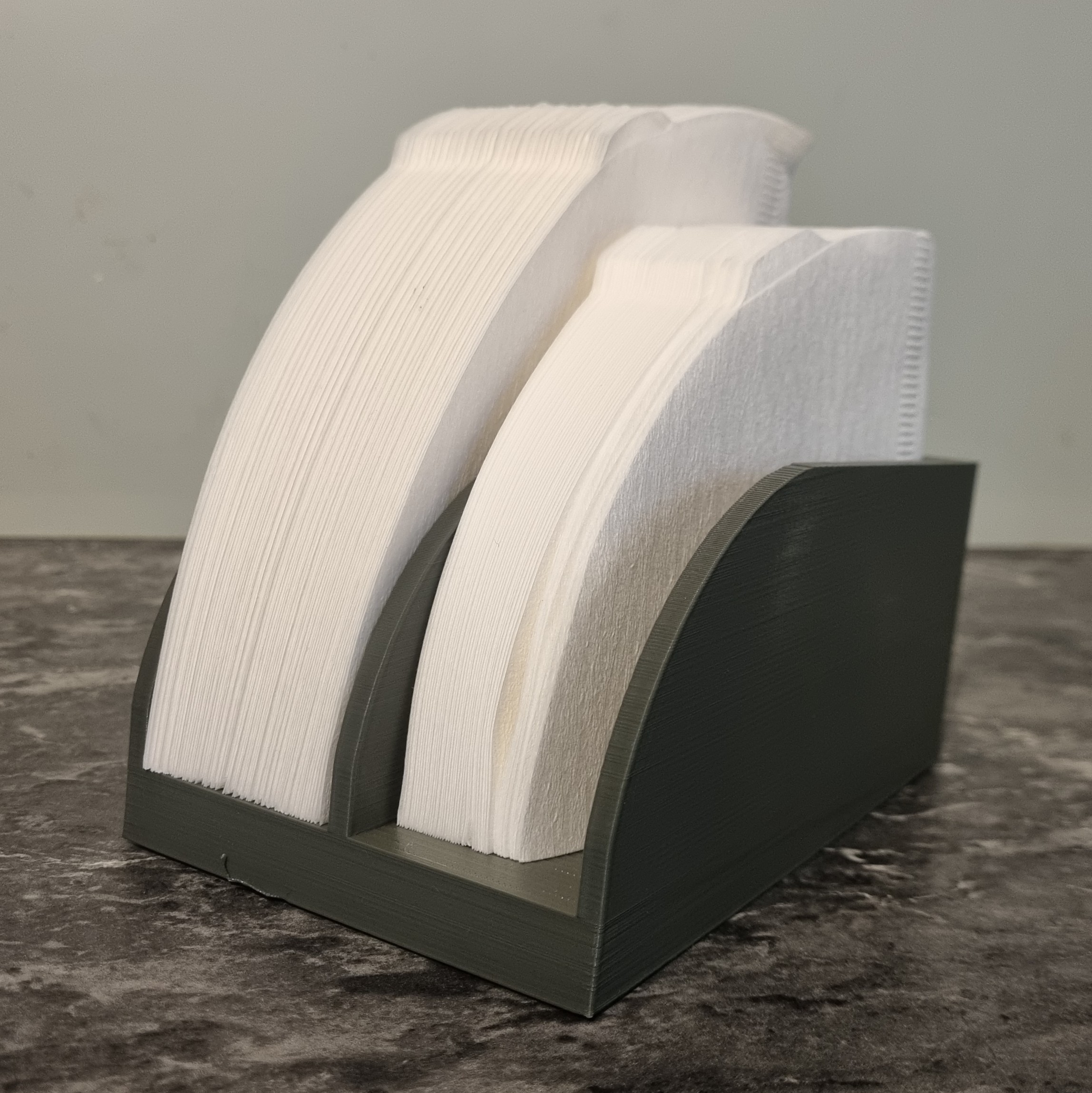 Double V60 Filter Holder by Randerzz | Download free STL model ...