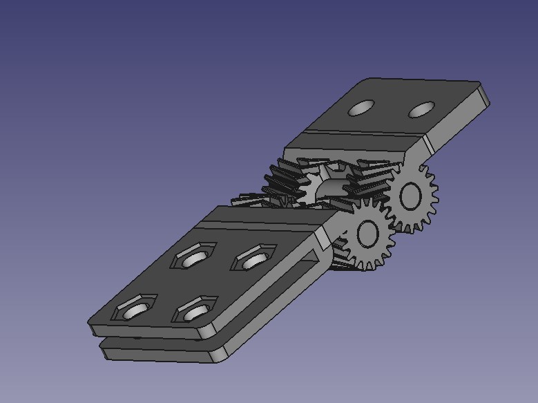 Schanier für 3 mm Plexiglas by Jedermann | Download free STL model ...
