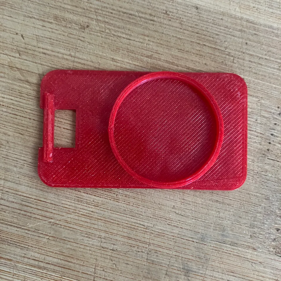 Rubbermaid 2 qt Canister Spout Cover by Lacemaker | Download free STL model | Printables.com