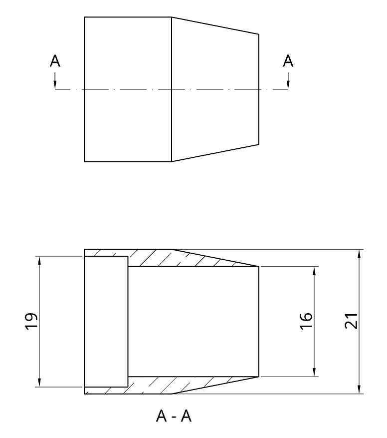 Curtain rod adapter by Nikhil S. | Download free STL model | Printables.com