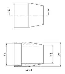 Caravan curtain rod adapter by Ender | Download free STL model ...