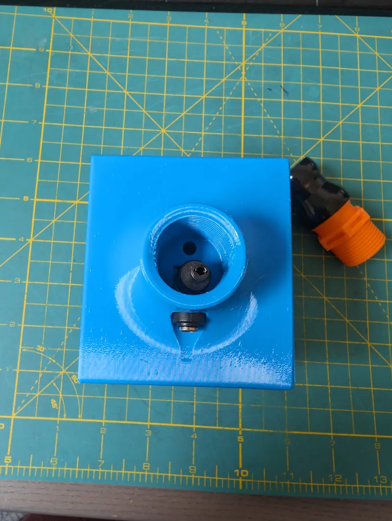 Clamp with 3/4" NPT threads for Loc-Line adapter by handro | Download ...