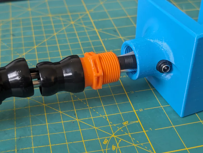 Clamp with 3/4" NPT threads for Loc-Line adapter by handro | Download ...