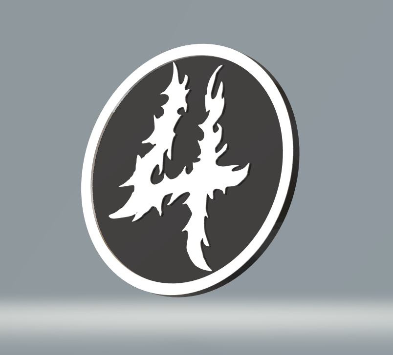 Metal style 4 - coin by Treba Ales | Download free STL model ...