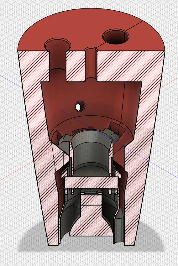 Huge Moon Rocket GU4 light bulb by Muth | Download free STL model ...