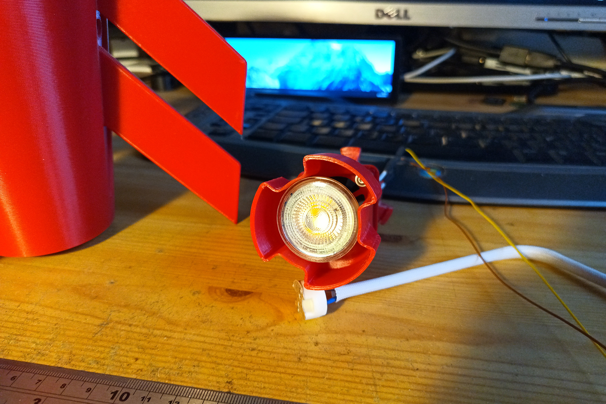 Huge Moon Rocket GU4 light bulb by Muth | Download free STL model ...
