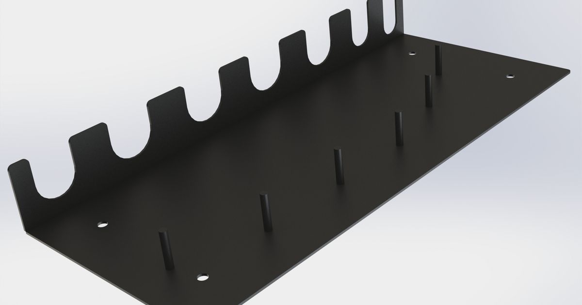 Screwdriver Support by SolidWorks Maker | Download free STL model ...