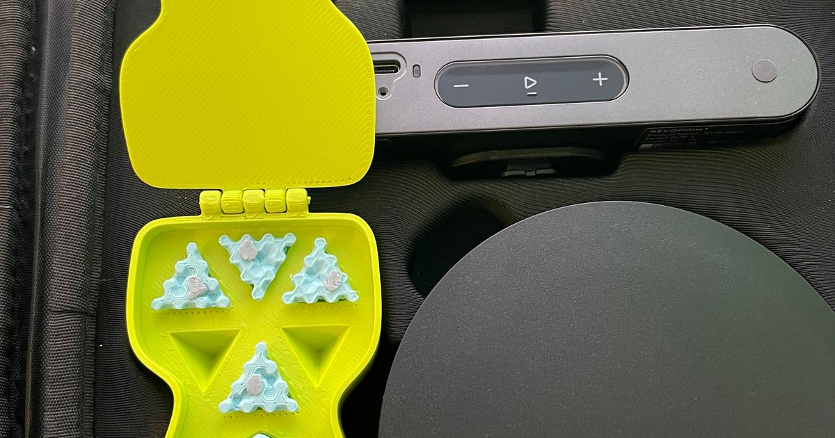 Revopoint POP accessories Insert / Case / Box / Scanning helper Pyramid ...