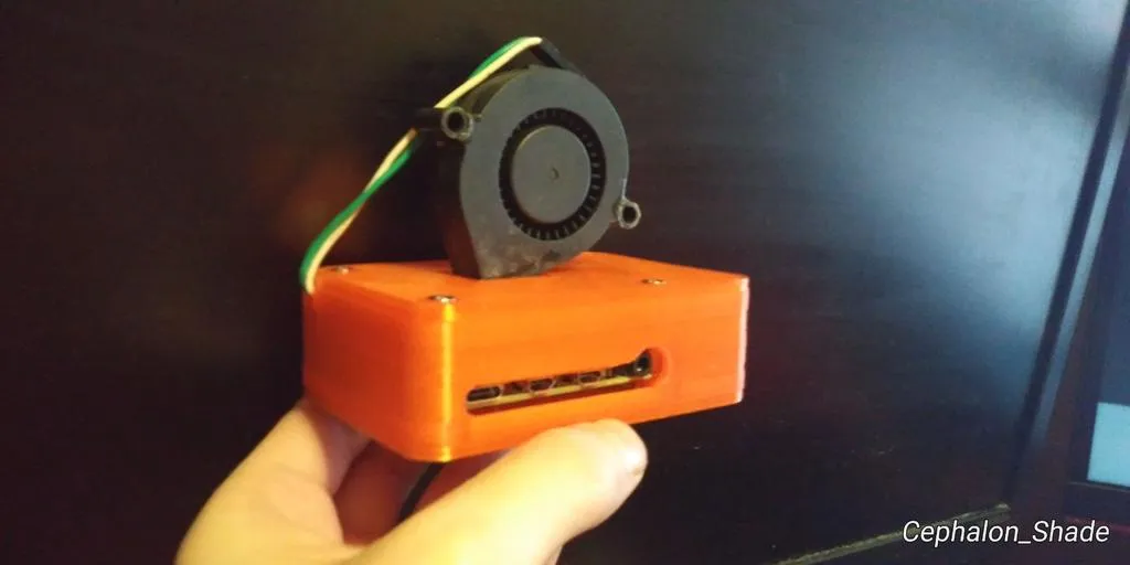 Raspberry Pi 4 Case by pkkshadow | Download free STL model | Printables.com