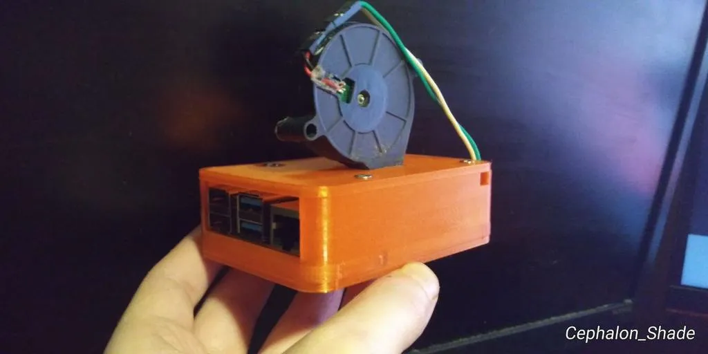 Raspberry Pi 4 Case by pkkshadow | Download free STL model | Printables.com