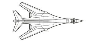 FB-111 - Top View - Silhouette by Chris D | Download free STL model ...