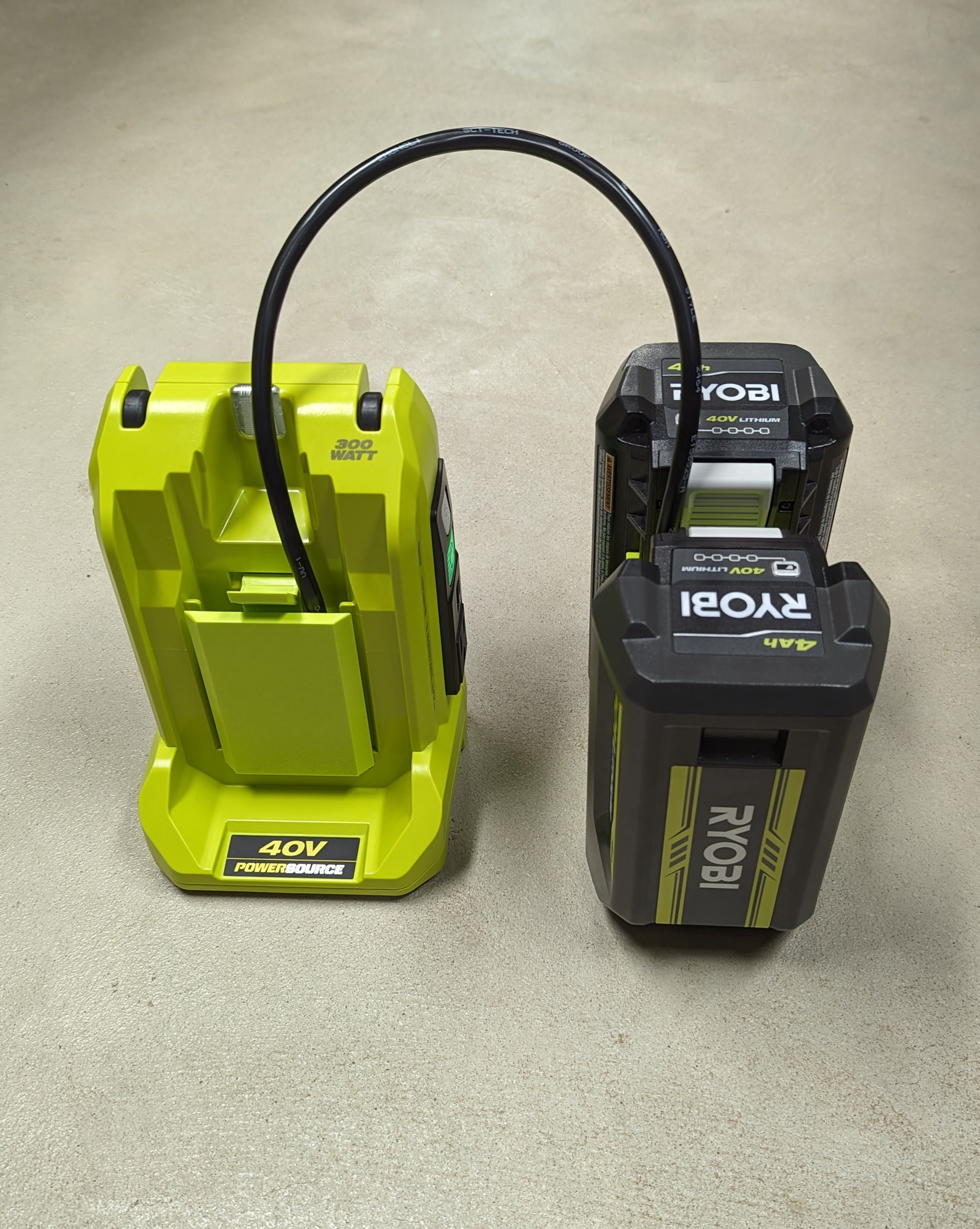40v dual adapter compatible with Ryobi 40v by JPMakesStuff | Download ...